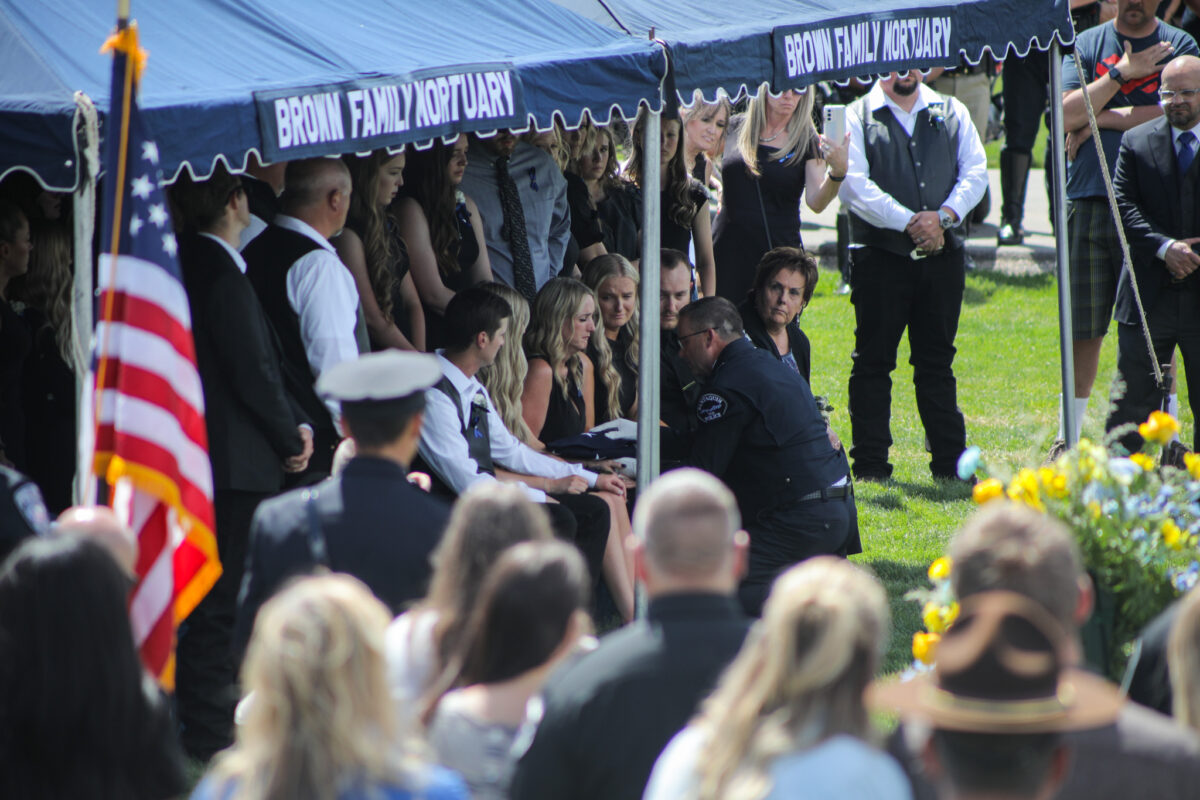 Law enforcement, family and community gather to celebrate life of Sgt ...
